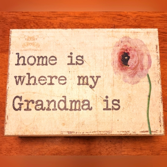 Wall Decor | Cute Wooden Sign For Grandma | Poshmark